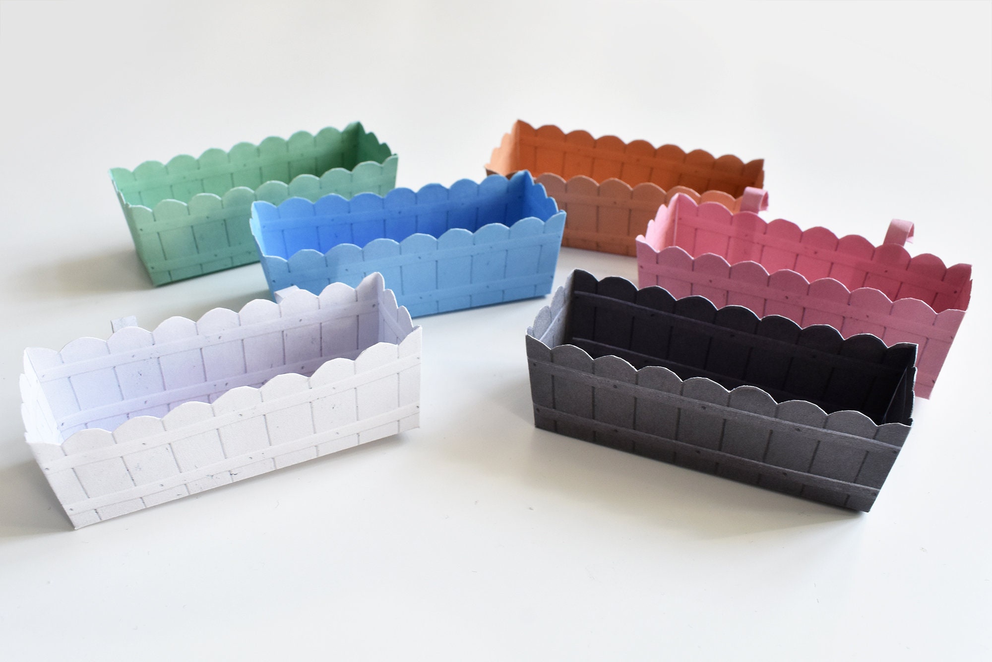 Doll 6 Different Miniature Plant Boxes 1/6 Plants for the - Etsy