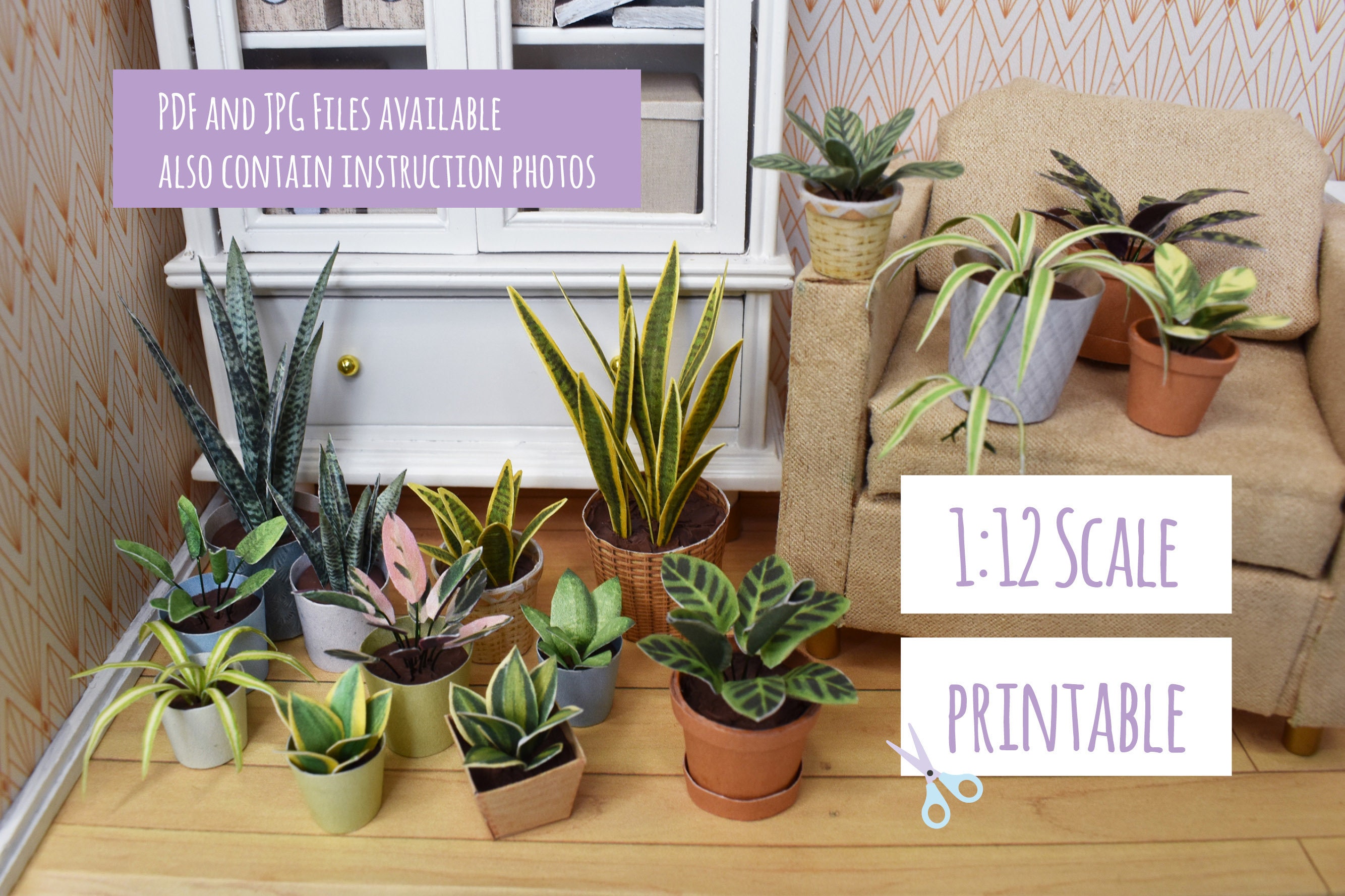 15 Different Miniature Plants for Dolls Diorama and Dollhouse - Etsy UK