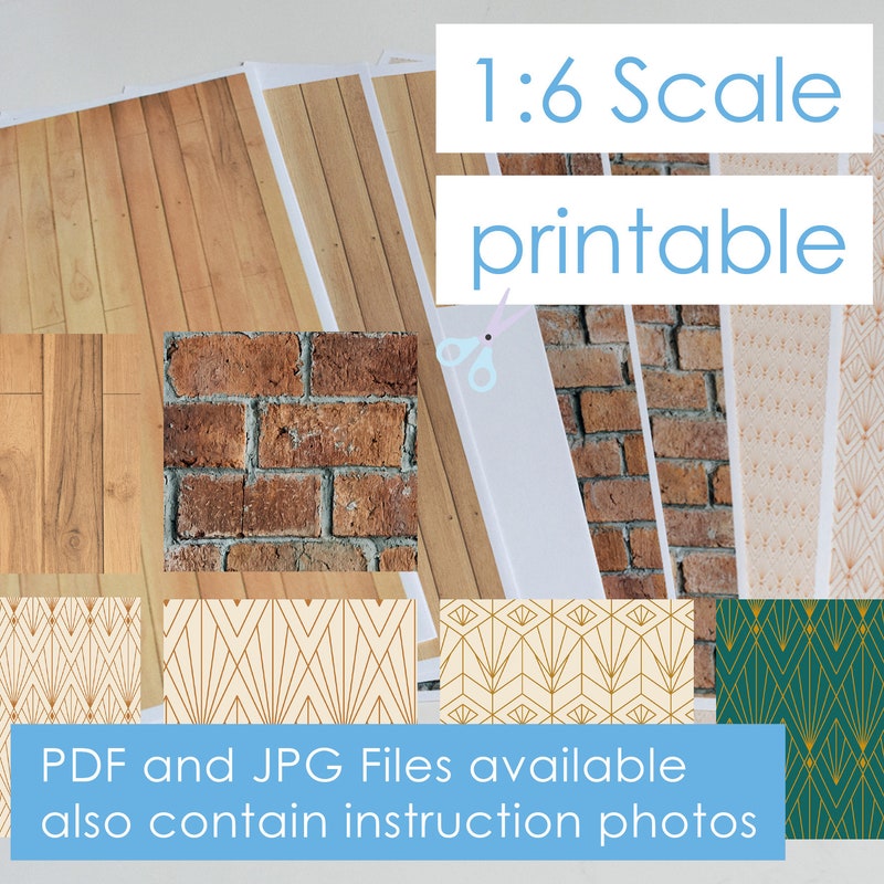 Wallpaper Beige Brick - Etsy