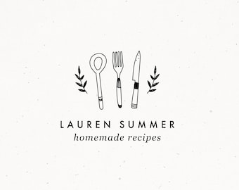 Kitchen Logo, Rustic Logo, Cooking Logo, Farm Logo, Farmhouse Logo ...