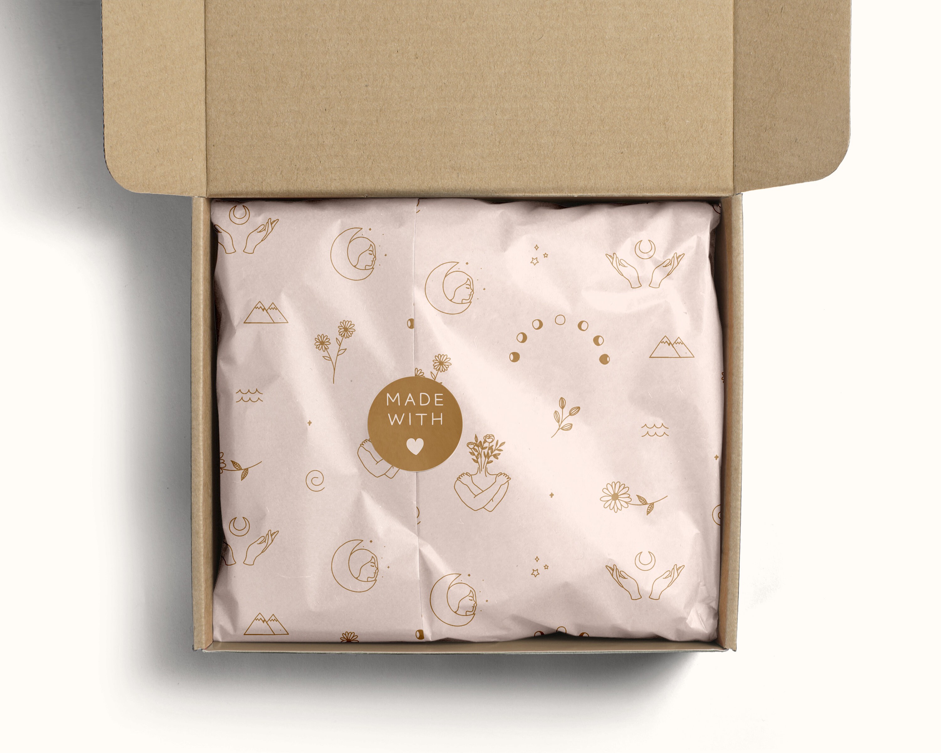 Digital Tissue Paper Design Branded Tissue Paper Product - Etsy