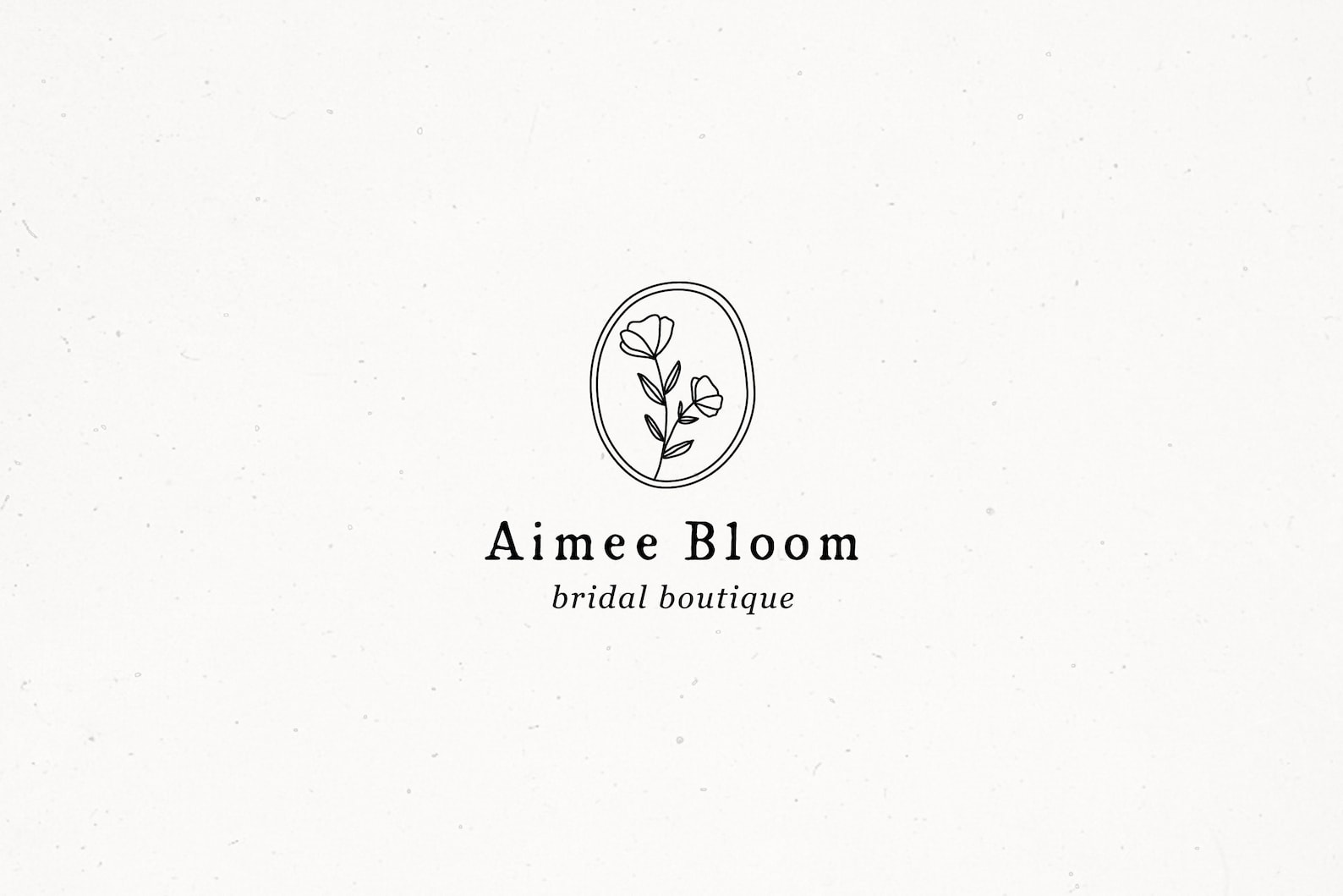 Bridal Boutique Logo, Premade Logo Design, Floral Wedding Watermark ...