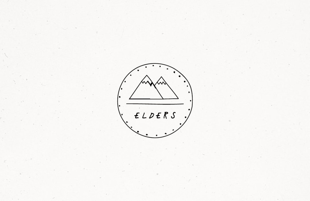 Mountain Circle Logo Design, Rustic Travel Branding (premade) - Etsy