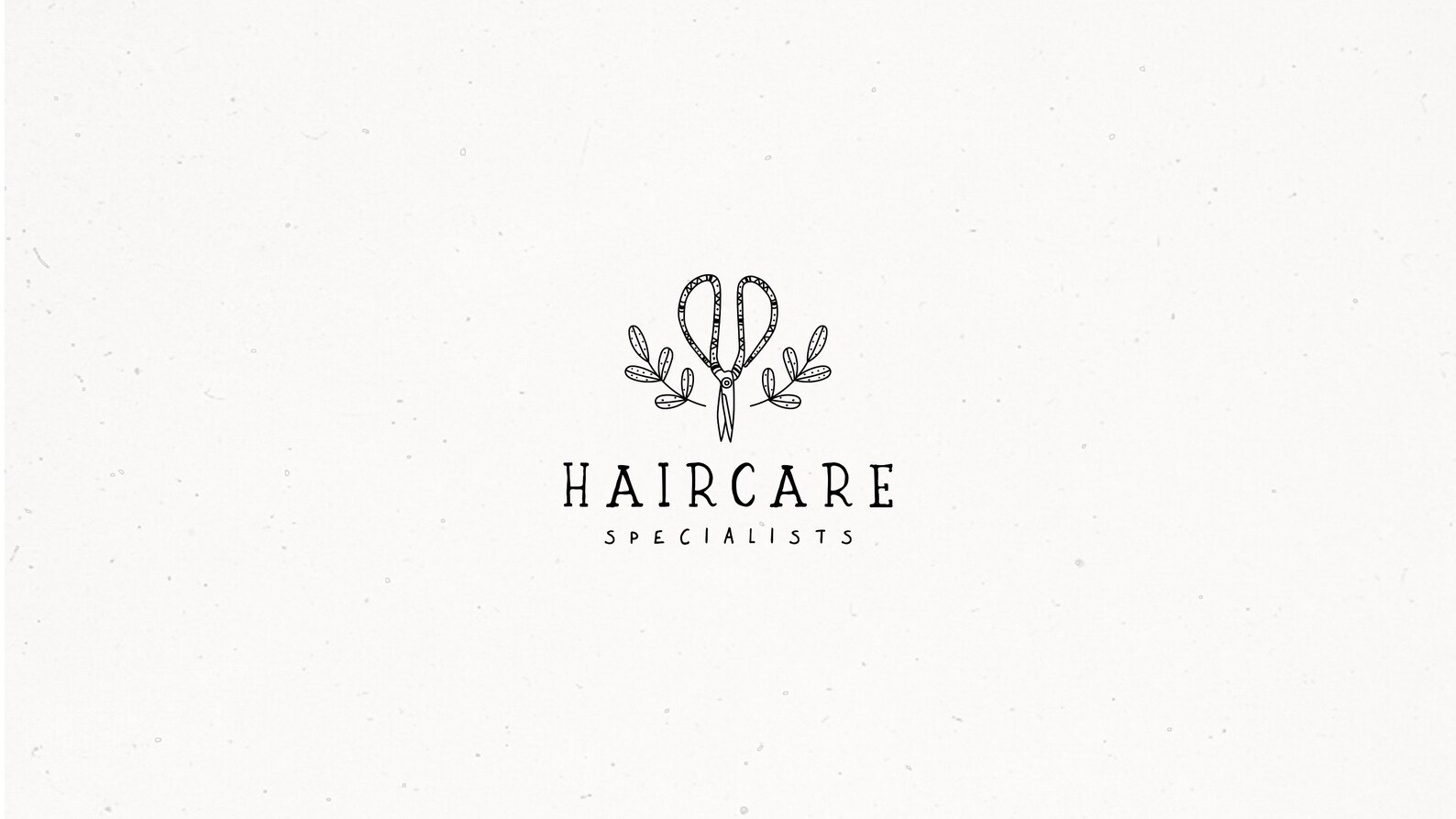 Hair Dresser or Stylist Premade Logo Design Scissor Floral | Etsy