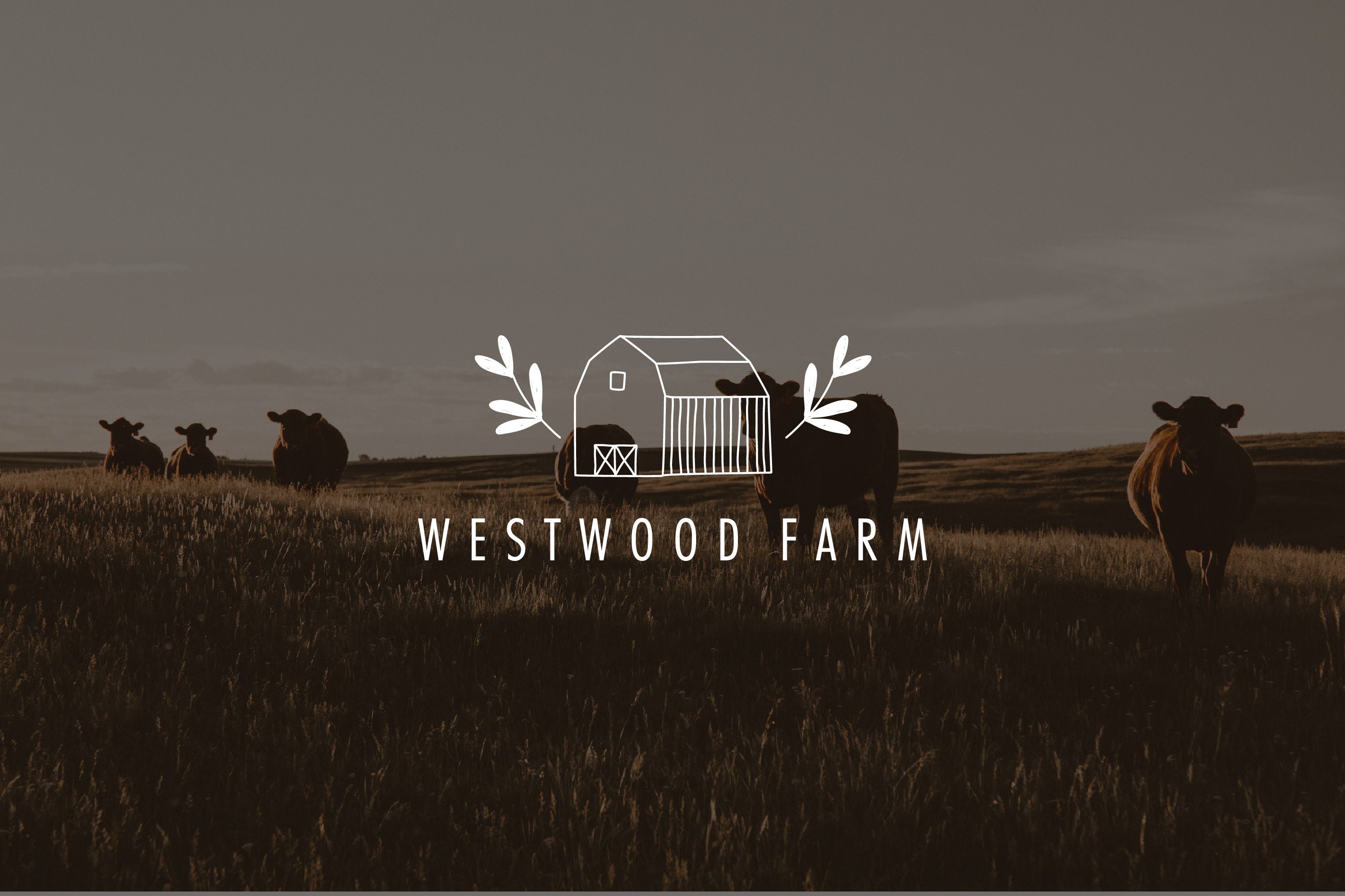 Farm Logo Design Rustic Logo Farm Logo Design Homestead - Etsy Canada