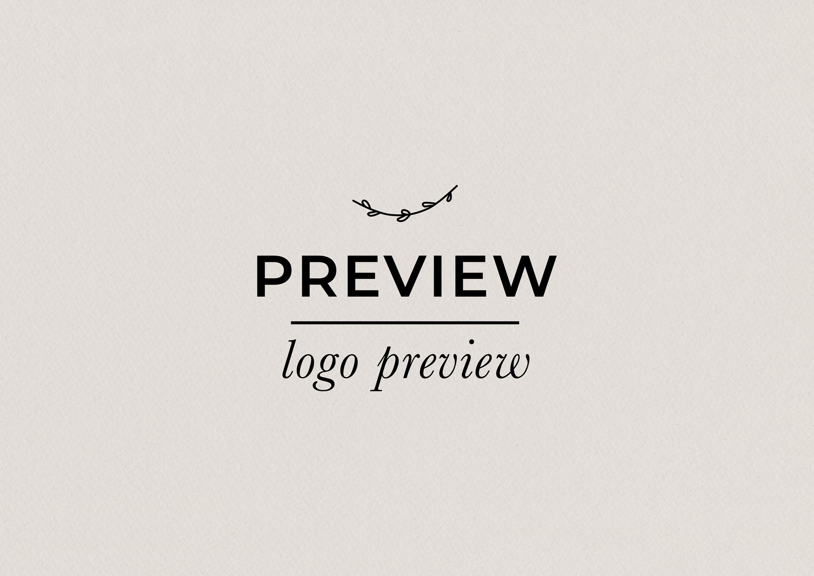 Add On: Preview Your Logo Before Purchasing - Etsy