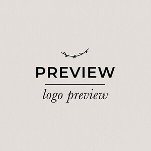 Add On: Preview Your Logo Before Purchasing - Etsy