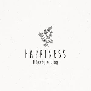 Lifestyle Brand Premade Logo Design Blog Branding Blogger Template ...