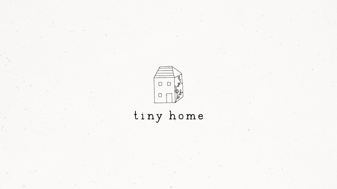 Tiny Home Premade Logo Design for Etsy Shop, Cute Instant Hand Drawn ...