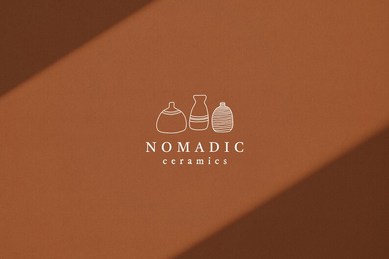 Ceramic Premade Logo Design Ceramic Artist Logo Ceramic Logo | Etsy