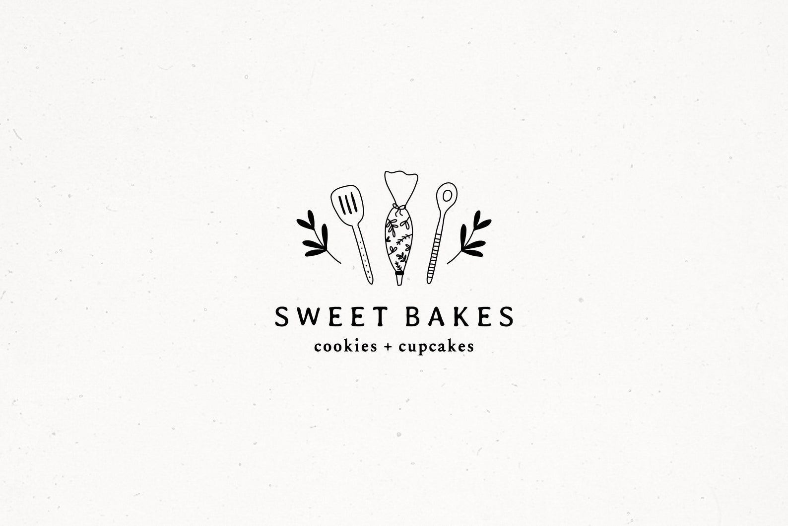 Minimal Logo Modern Logo Bakery Premade Logo Design Baking - Etsy