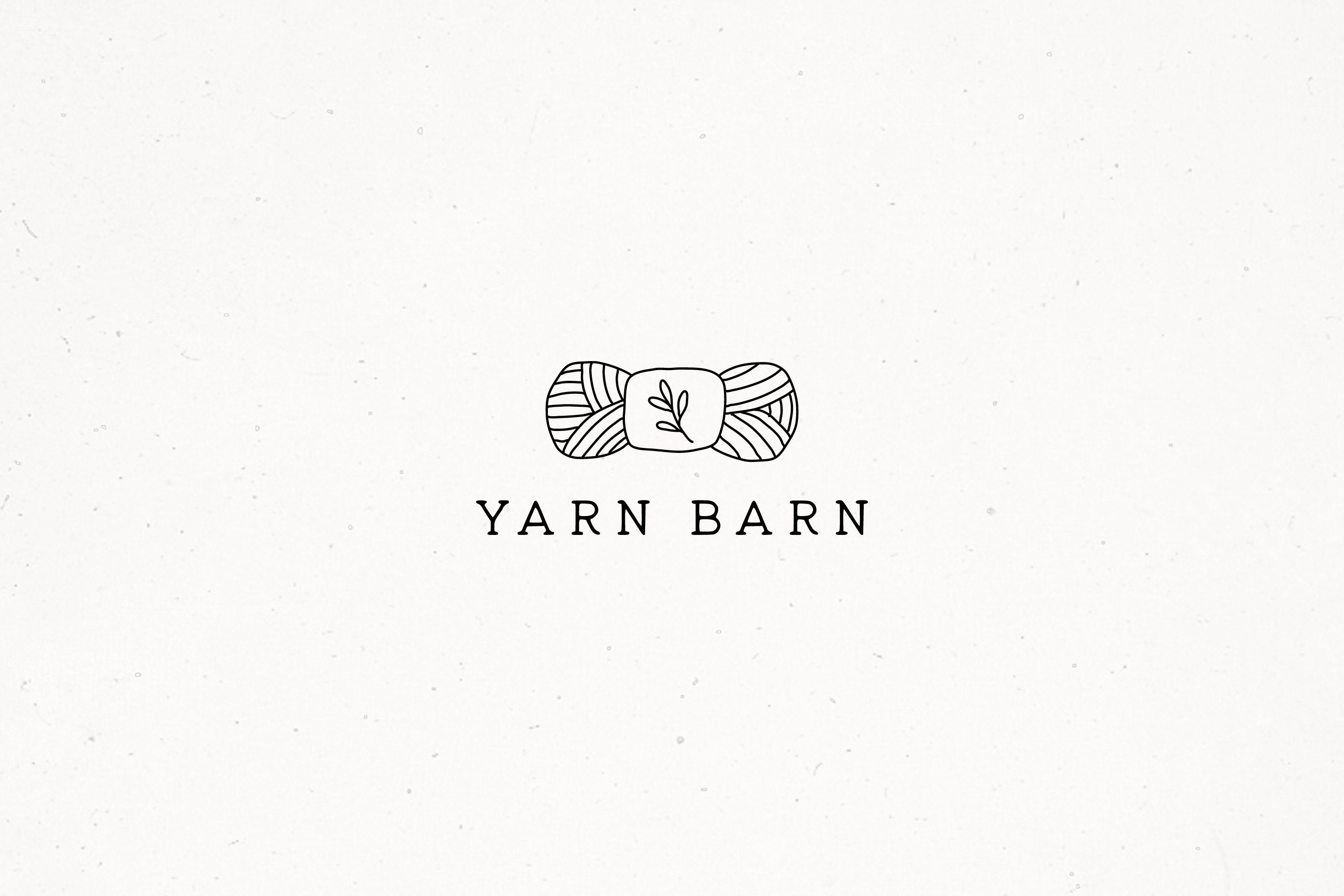 Yarn Logo Design Knitting Premade Logo Crochet Logo Sewing - Etsy
