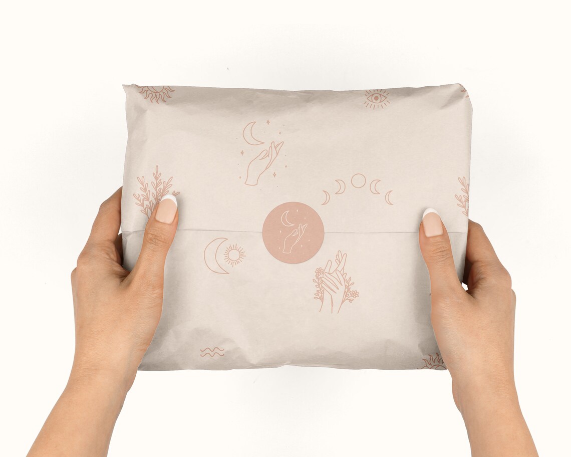 Digital Tissue Paper Design Wrapping Paper PDF Branding | Etsy