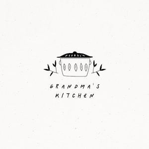 Premade Cooking Baking Logo Kitchen Food Logo Blog Business Branding ...