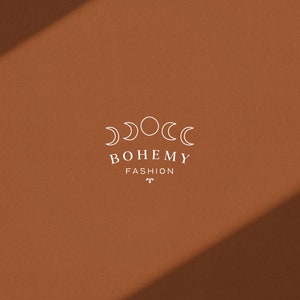 Bohemian Logo Design, Premade Logo Design, Boutique Logo, Bohemian Logo ...