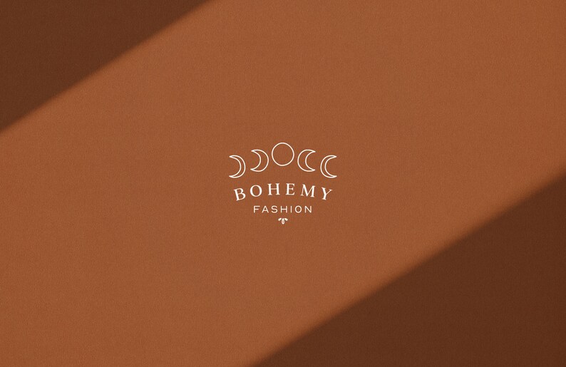 Bohemian Logo Design, Premade Logo Design, Boutique Logo, Bohemian Logo ...
