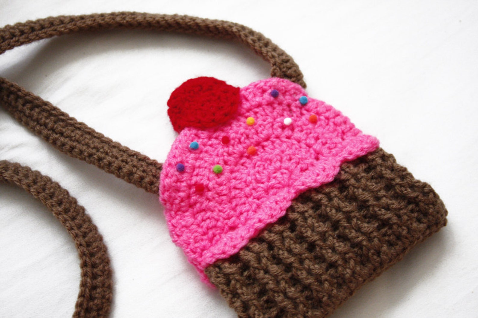 Pdf-cupcake Purse Crochet Pattern PDF - Etsy