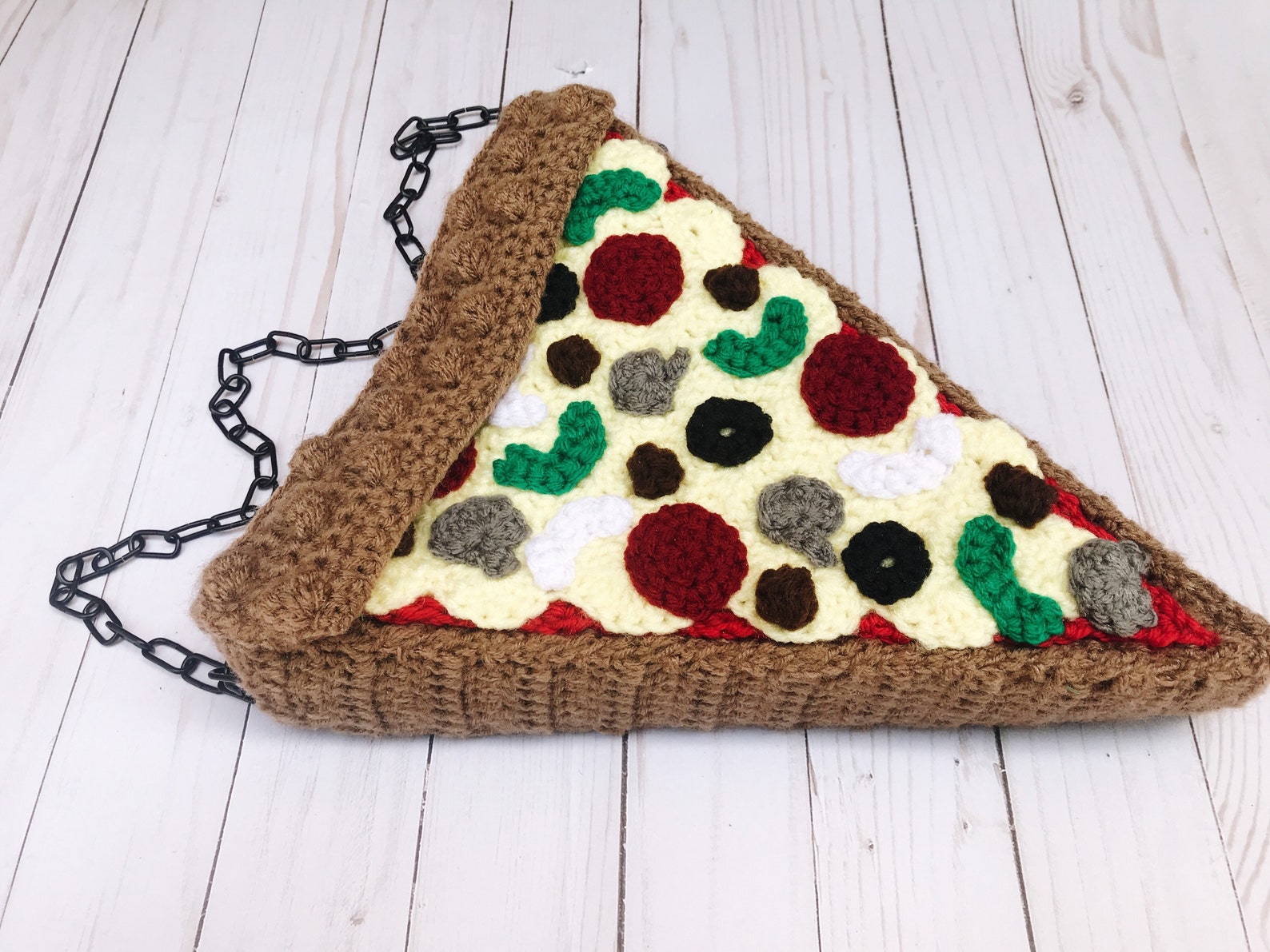 Pdf-you Wanna Pizza Me Crochet PDF Purse Pattern - Etsy