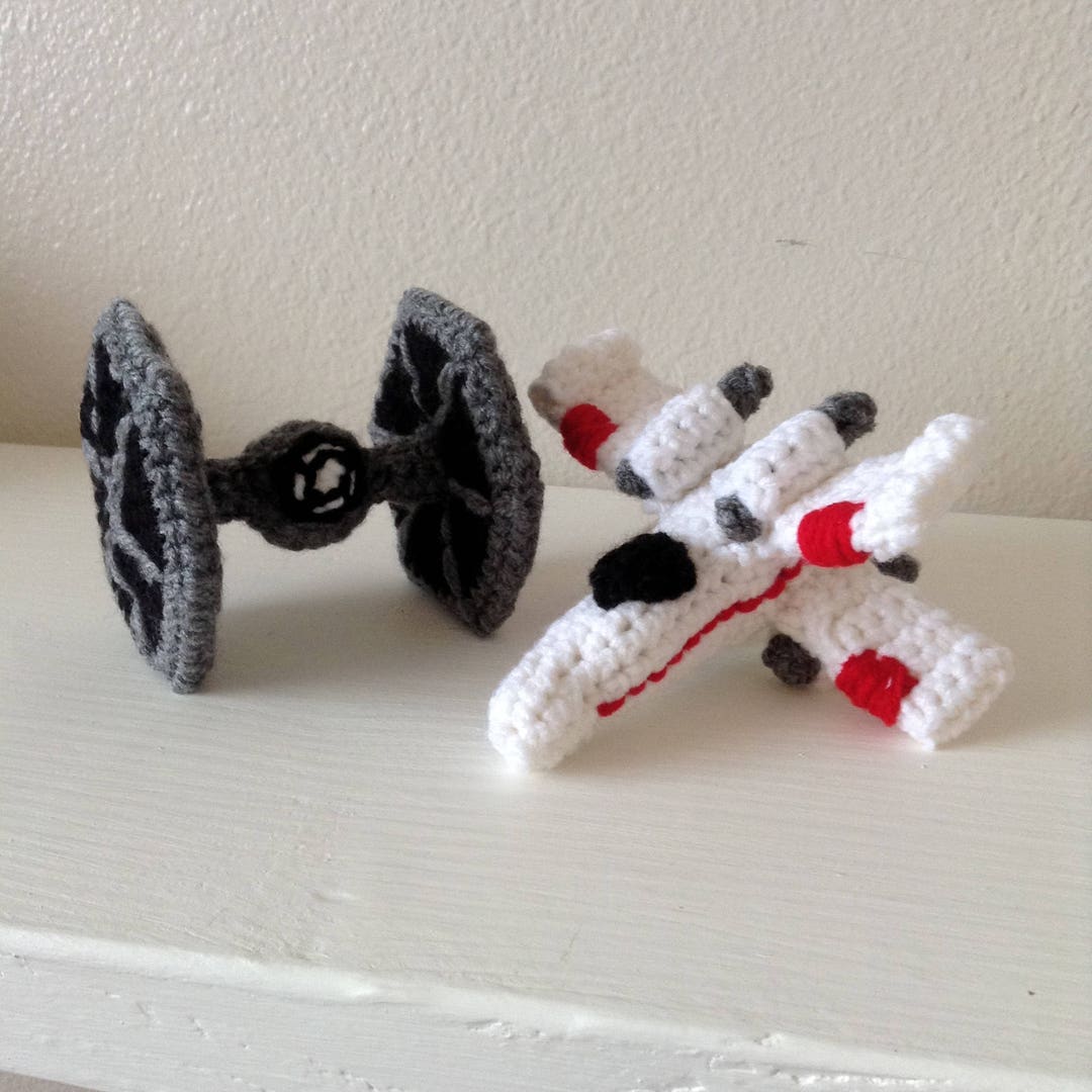 Pdf-star Wars TIE Fighter and X-wing Crochet Pattern PDF File - Etsy