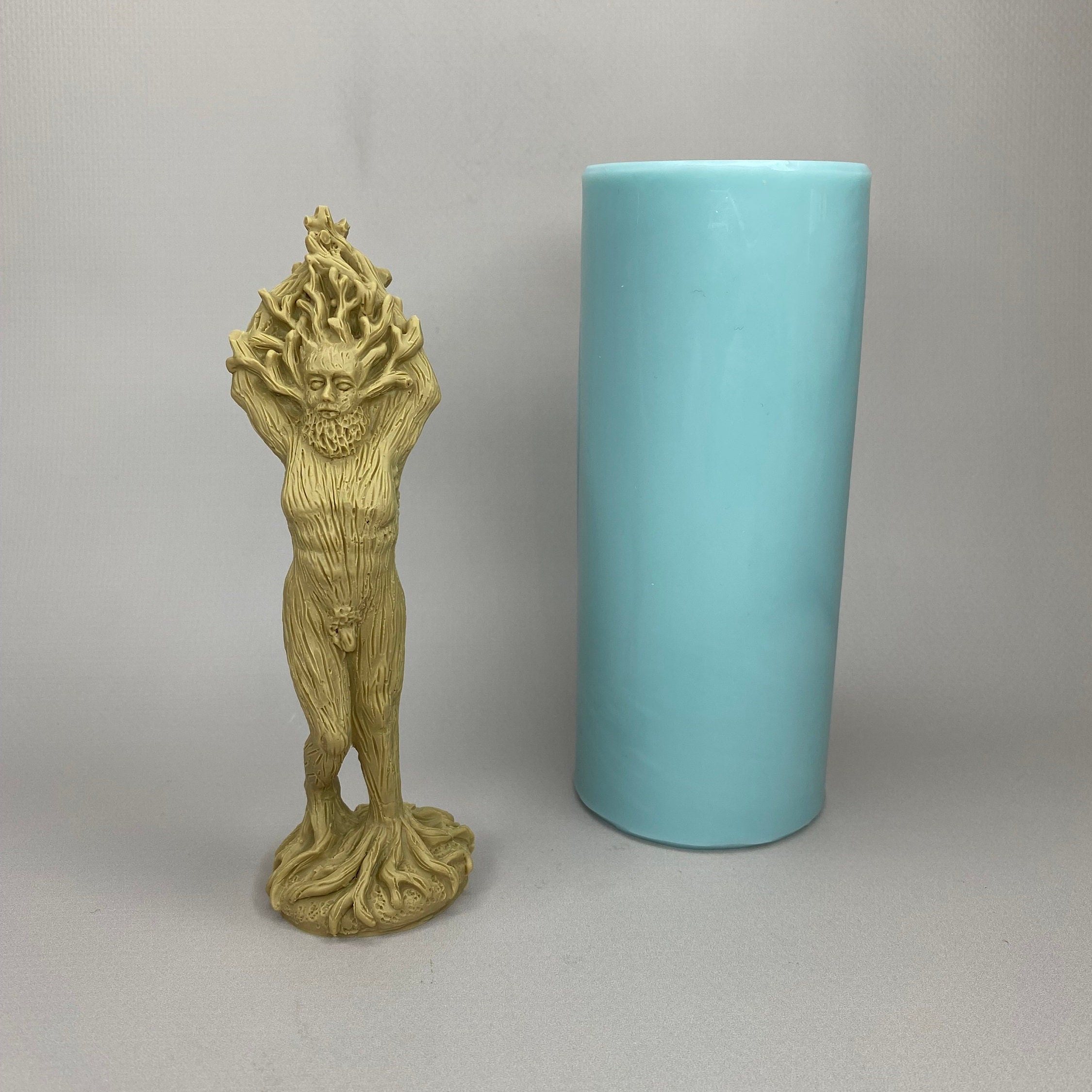Forest God Satyr. Silicone Molds. Candle Molds. Mold 3D. Good Quality ...