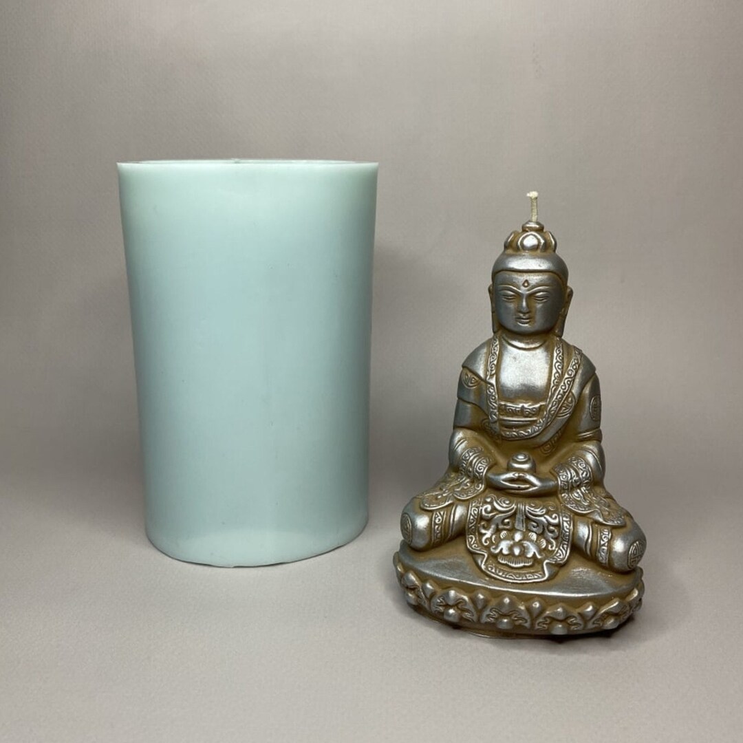 Buddha. Silicone Mold 3d. Forms for Candles. Magic Molds. Good Quality ...