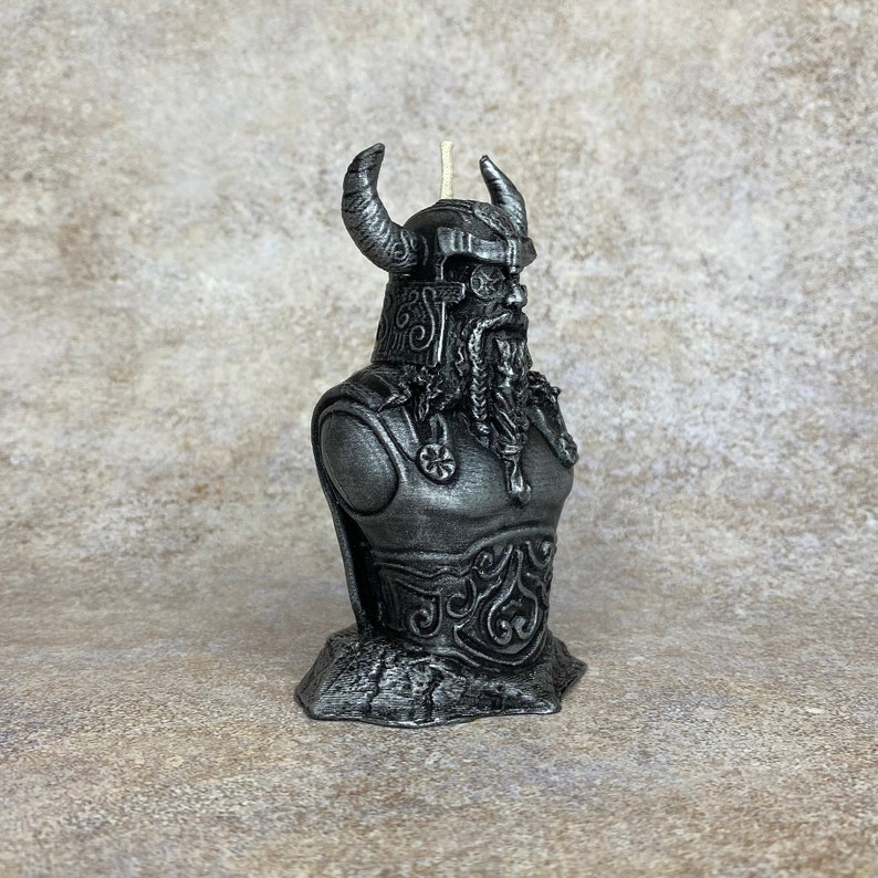God Odin. God Odin Mold 3d. Forms for Candles. Silicone Molds. - Etsy