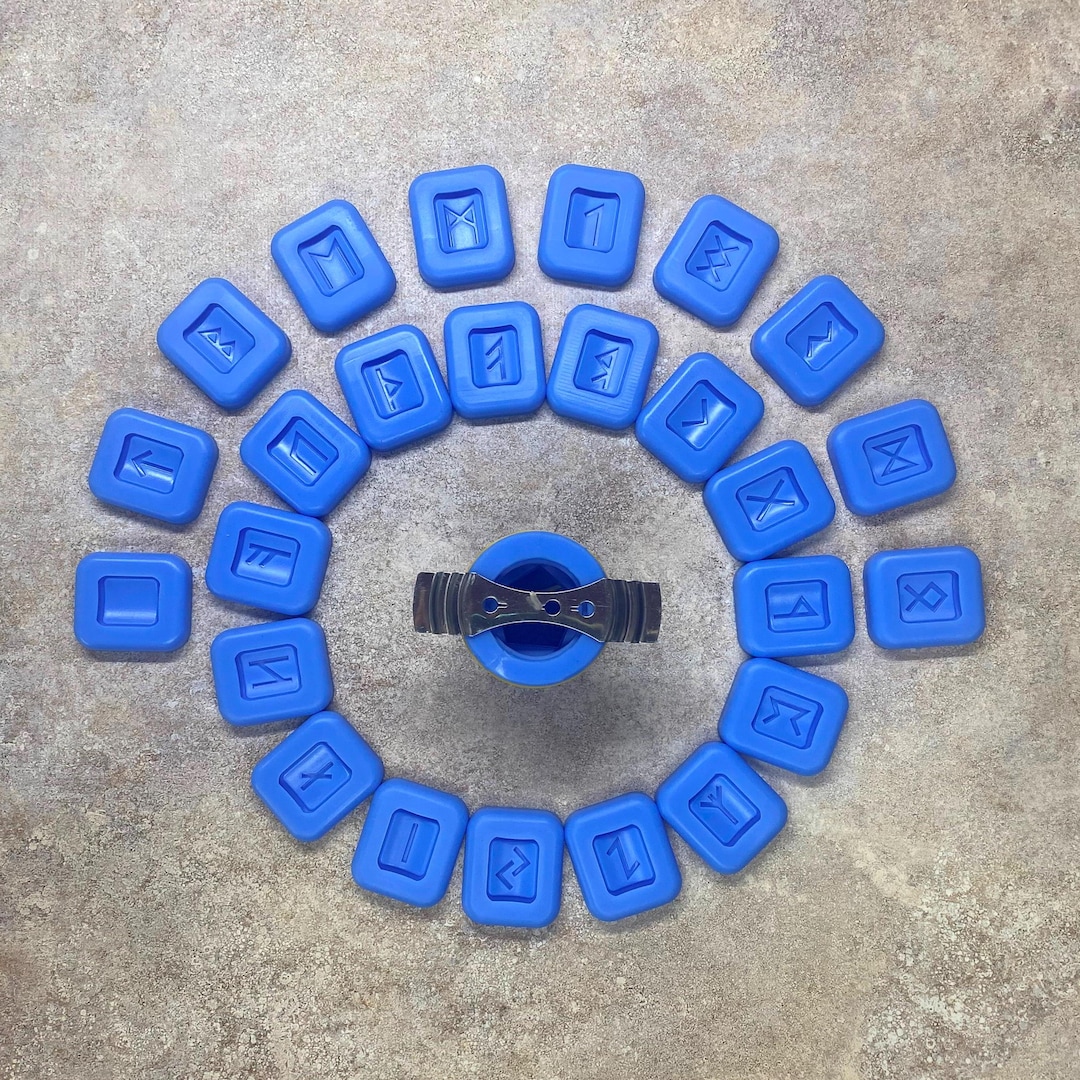 Candle Constructor "scandinavian Runes". Silicone Mold 2d. Forms for ...