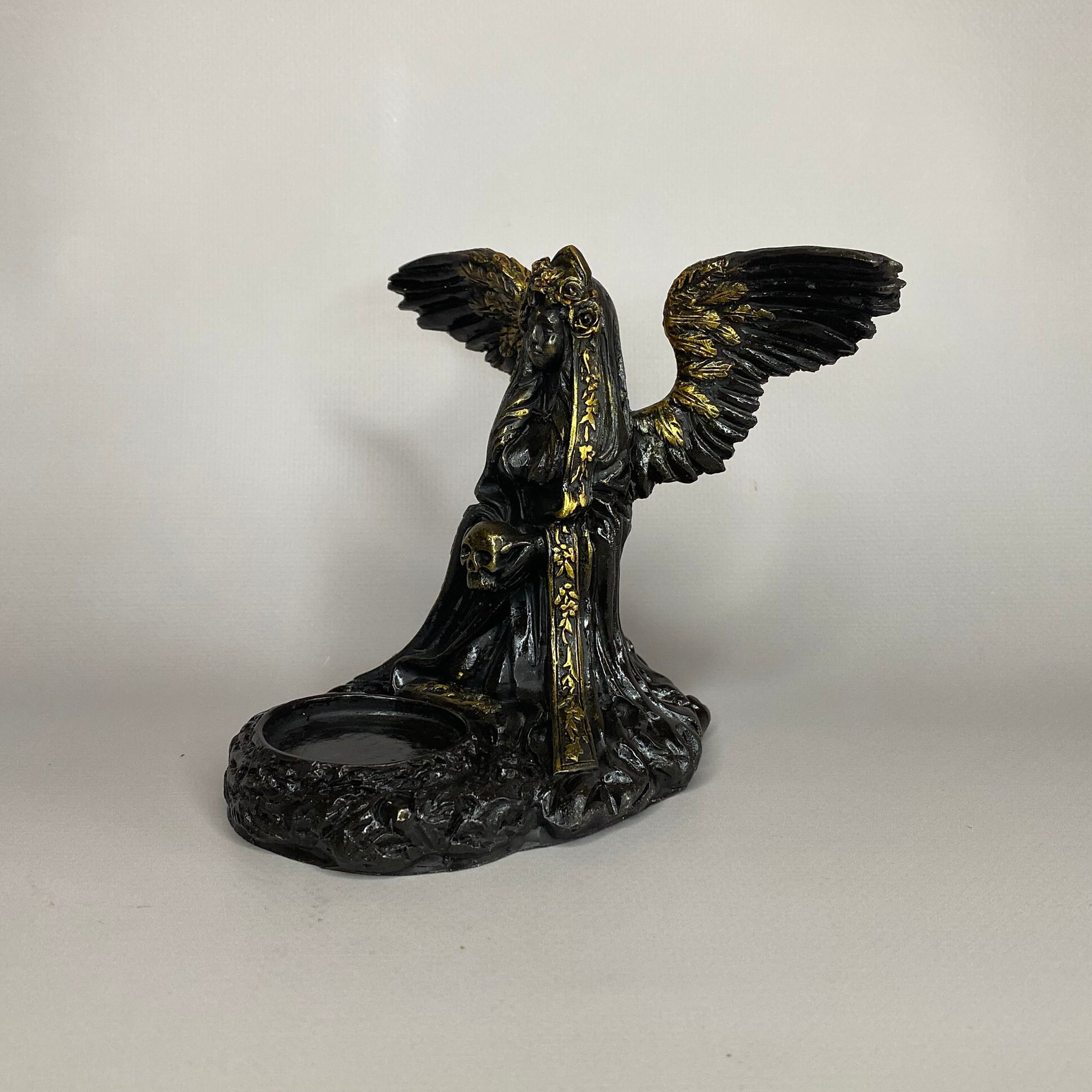 Candlestick Goddess of Death. Silicone Molds. Candle Mold Premium Class ...