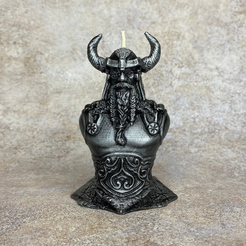 God Odin. God Odin Mold 3d. Forms for Candles. Silicone Molds. Premium Quality Molds. We Use ...