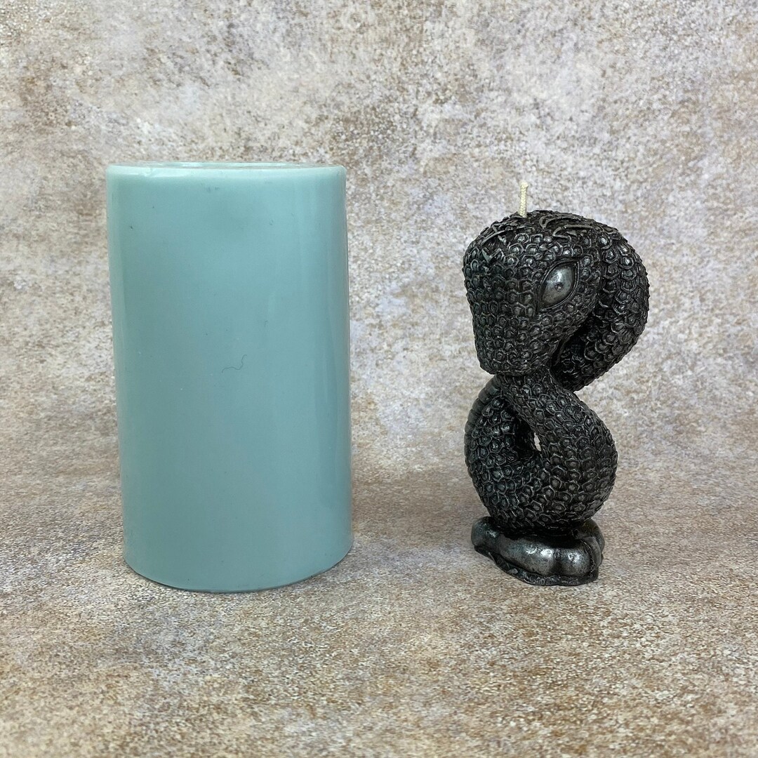 SNAKE ∞ INFINITY. Snake Mold 3d. Forms for Candles. Silicone Molds ...