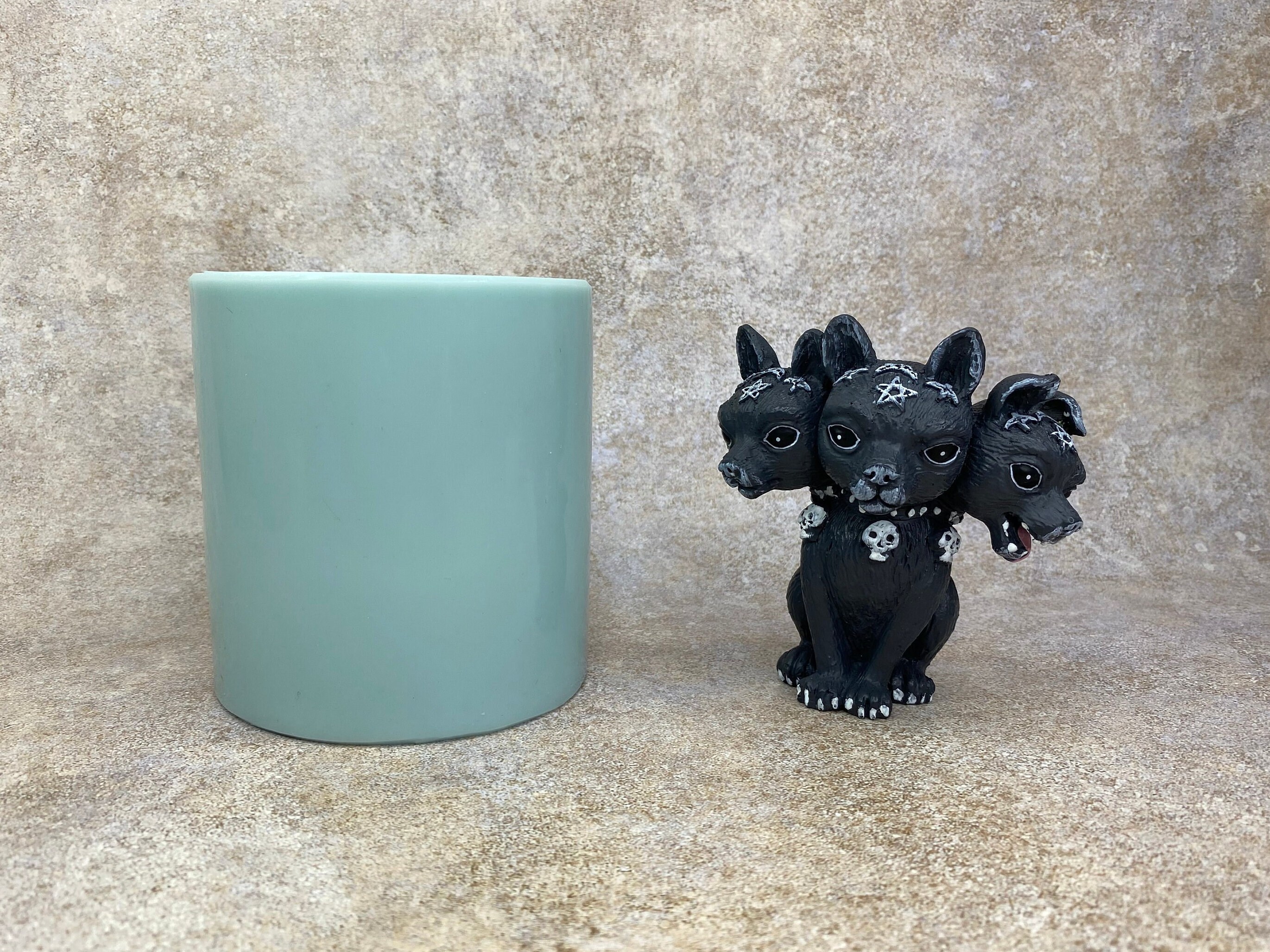 CERBERUS. CERBERUS Mold 3d. Forms for Candles. Silicone Molds. Premium ...