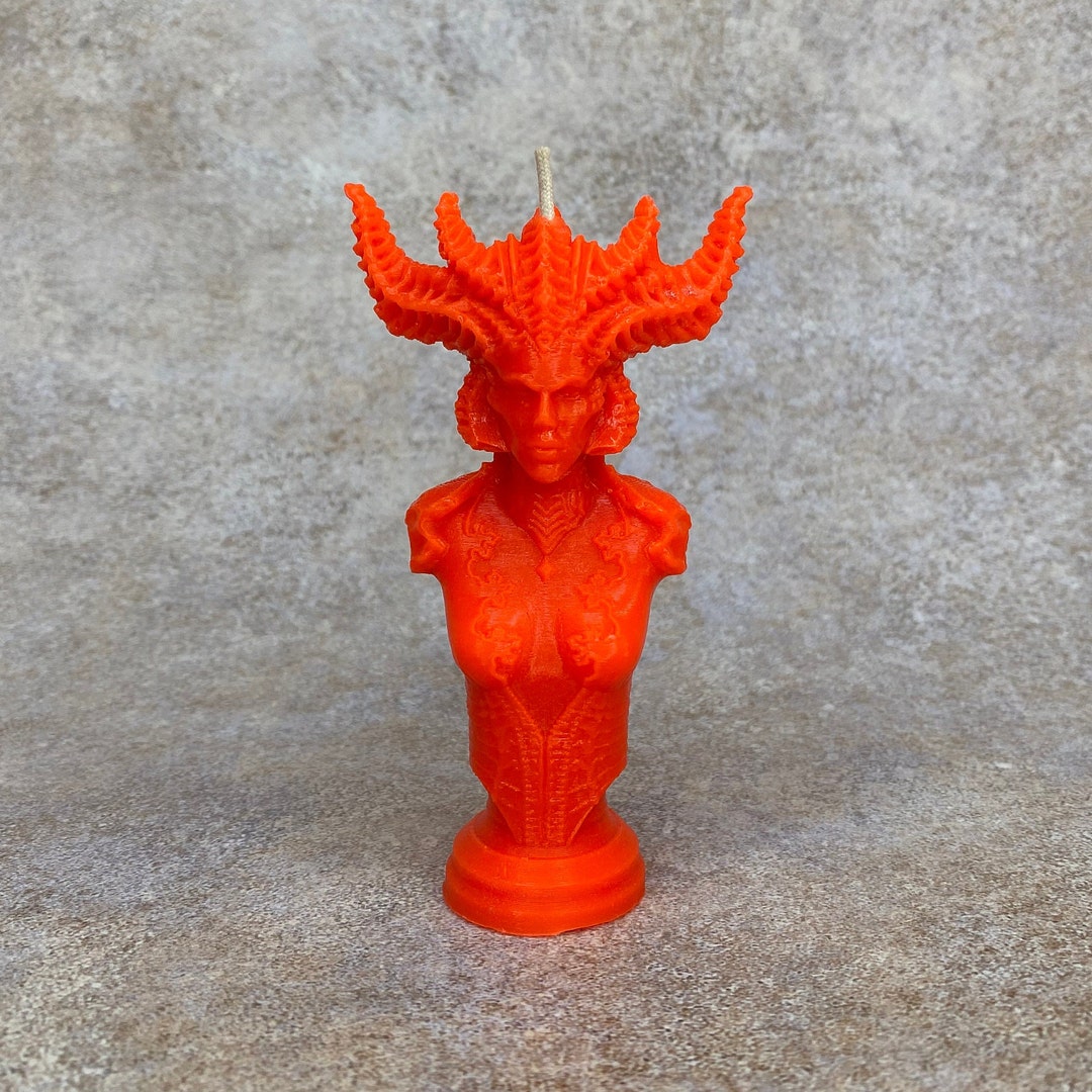 Goddess Lilith. Lilith Mold 3d. Forms for Candles. Silicone Molds ...