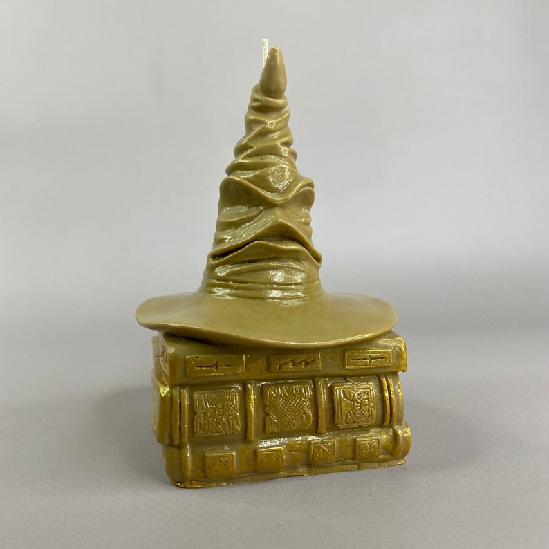 Harry Potter Hat on Books. Molds 3d. Forms for Candles. Silicone Molds ...
