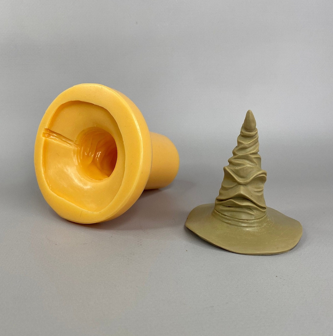 Harry Potter Hat. Molds 3d. Forms for Candles. Silicone Molds. Premium ...