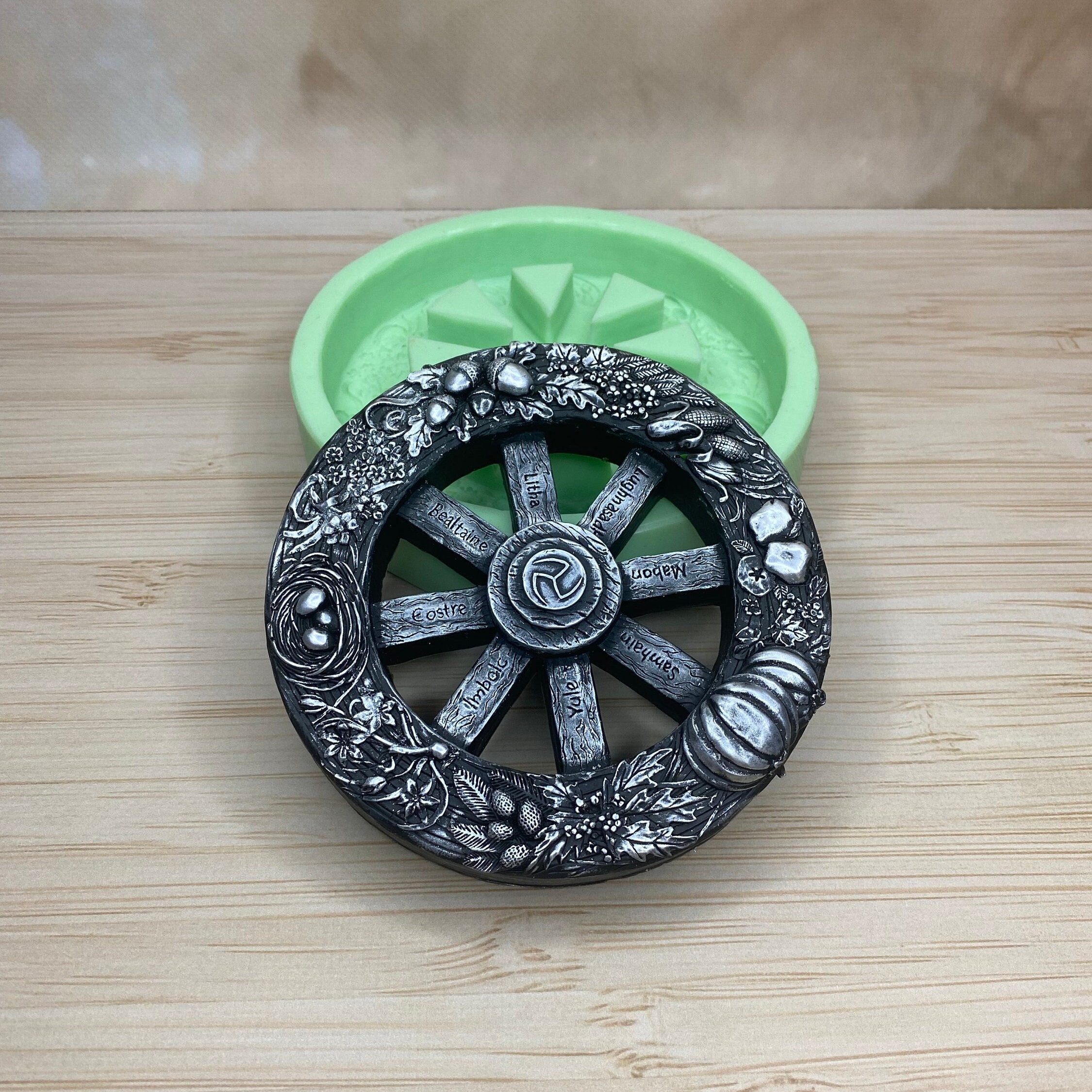 Wheel of the Year. Silicone Mold Wheel of the Year. Premium Quality ...