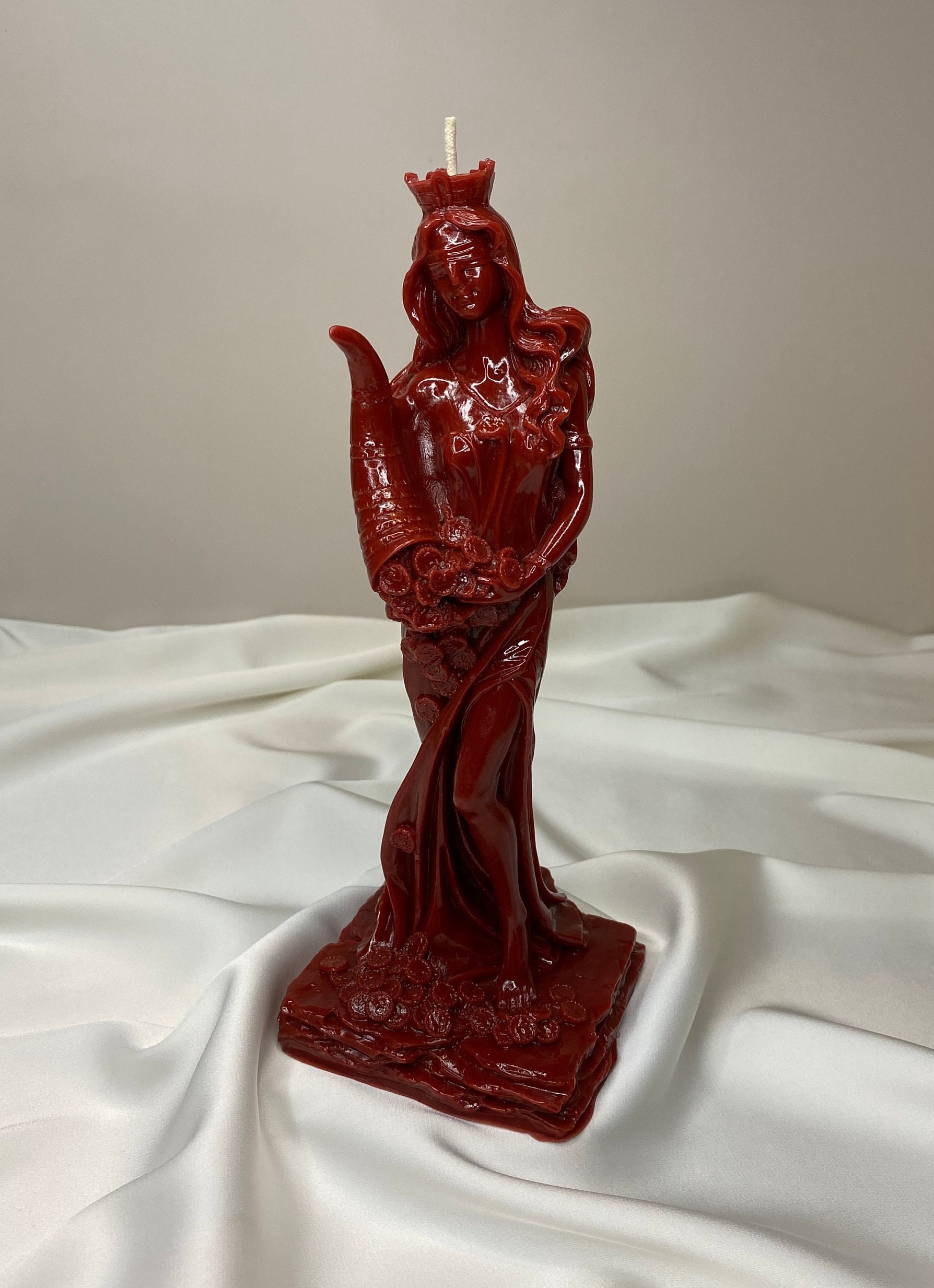 Goddess Fortune With a Cornucopia. Goddess Fortune. Silicone - Etsy