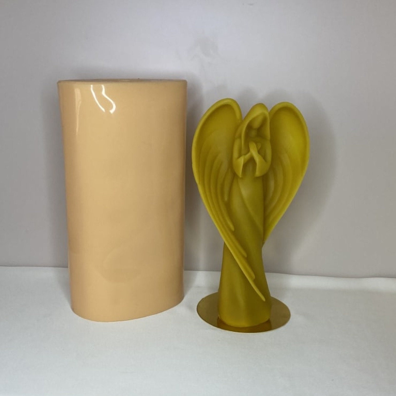 Angel With Wings. Big Angel With Wings. Silicone Mold for - Etsy