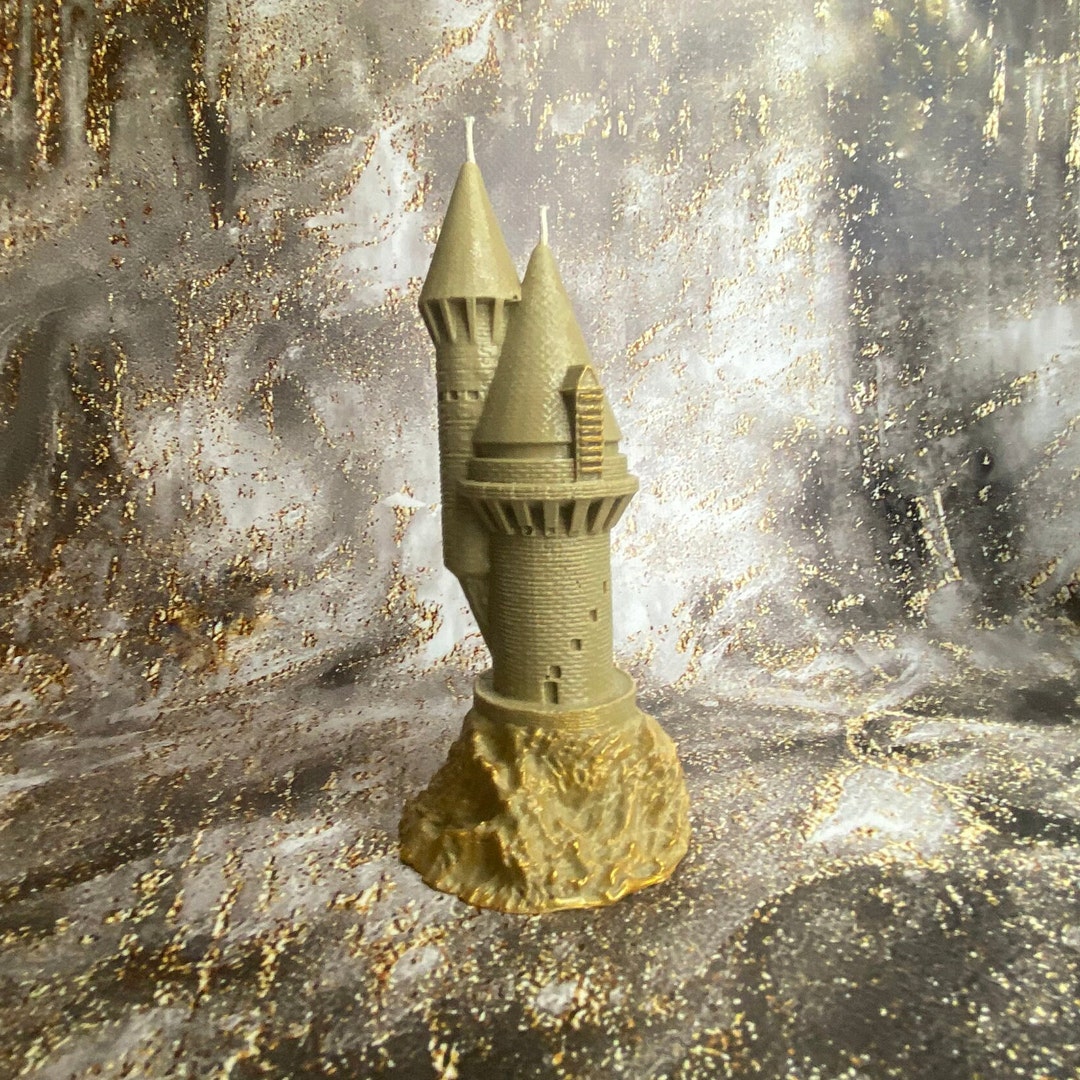 Owl Tower - Harry Potter. Forms for Candles. Silicone Molds 3d. Premium ...