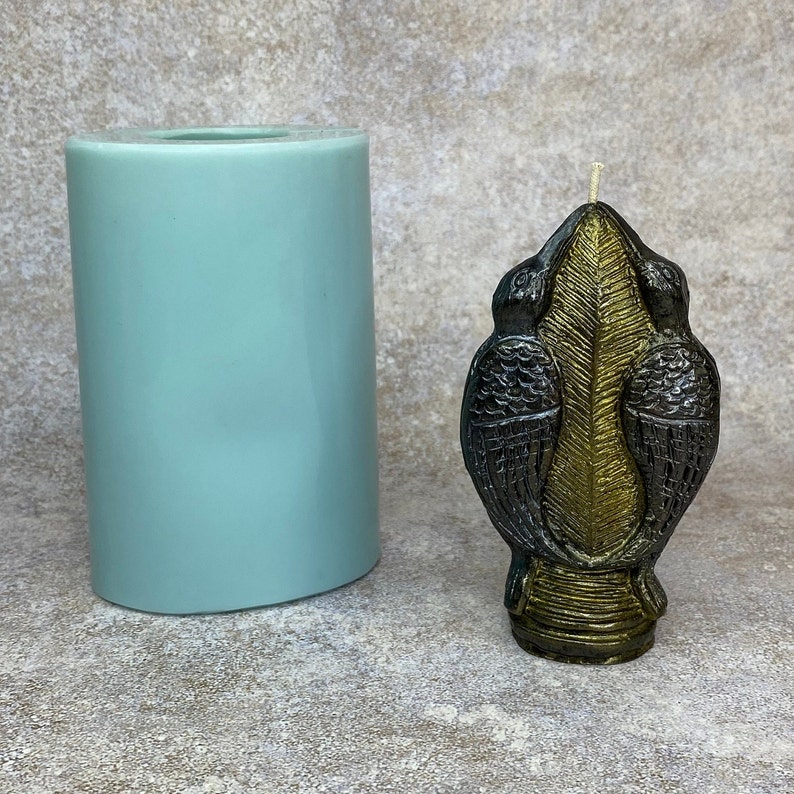 Crows of Odin Hugin and Munin. Silicone Molds. Mold 3d.forms for ...