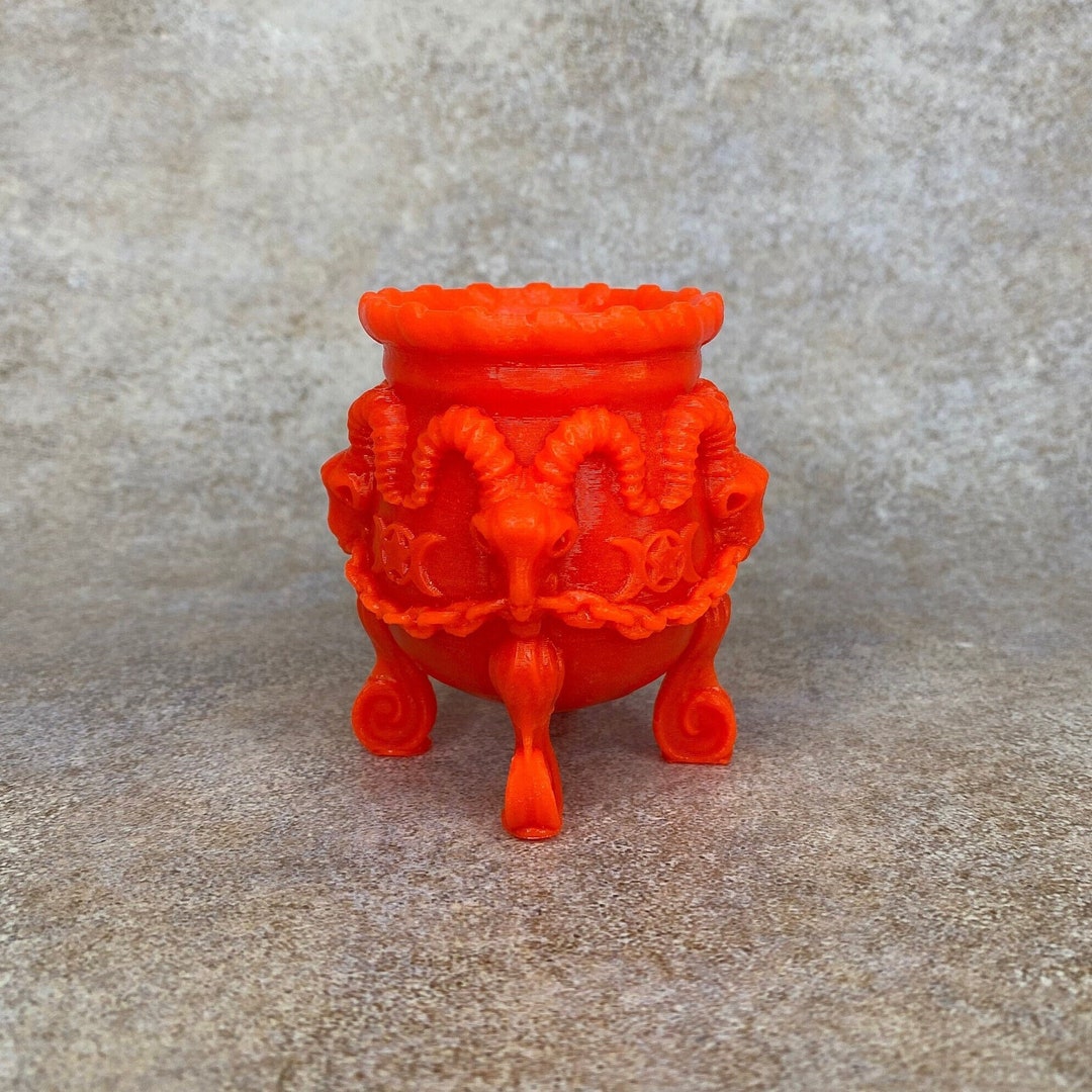 Planter With Baphomet. Silicone Molds. Magic Planter. Forms for Candles ...