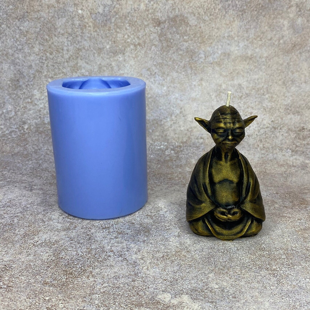 Master Yoda in Meditation. Star Wars. Master Yoda Mold 3d. Forms for ...
