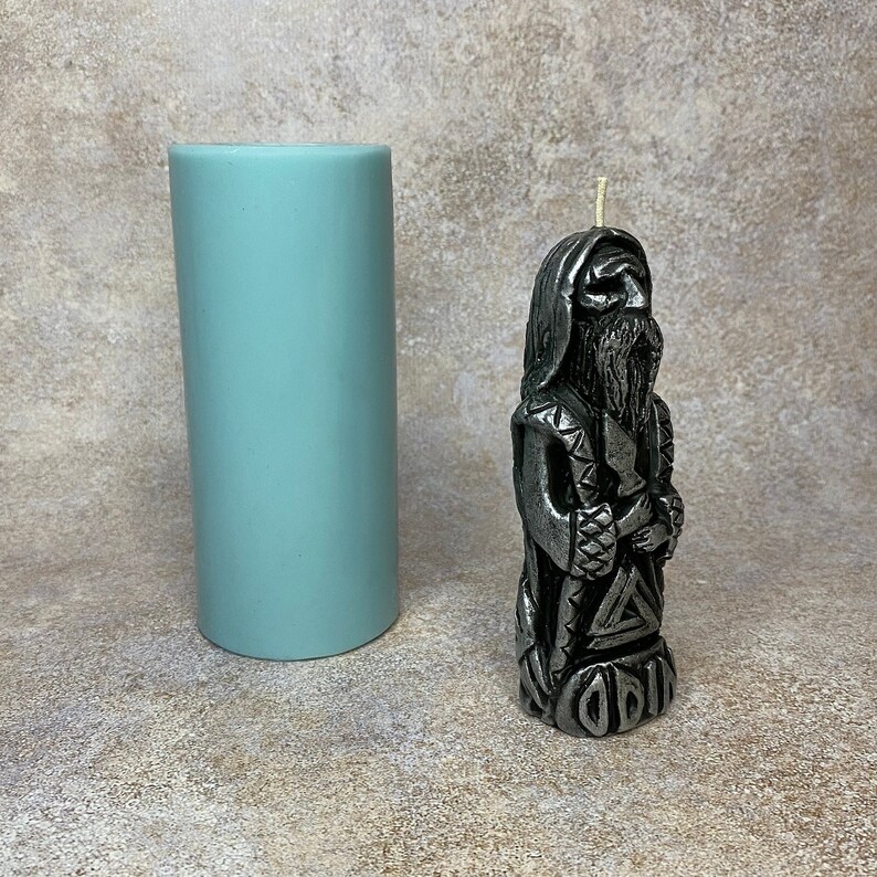 God Odin. Odin Mold 3d. Forms for Candles. Silicone Molds. Premium ...