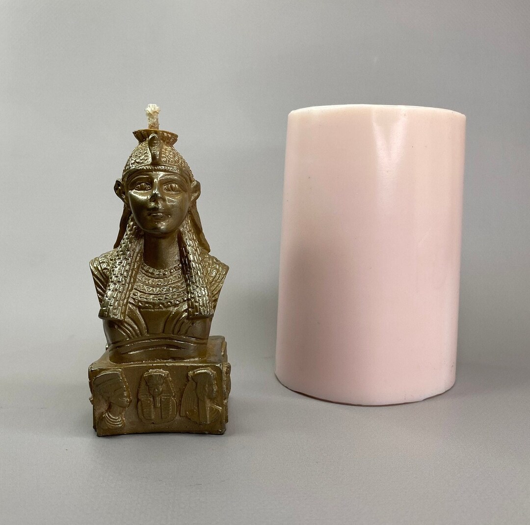 Egyptian Pharaoh. Silicone Forms. Candle Molds 3d. Forms for Candles ...