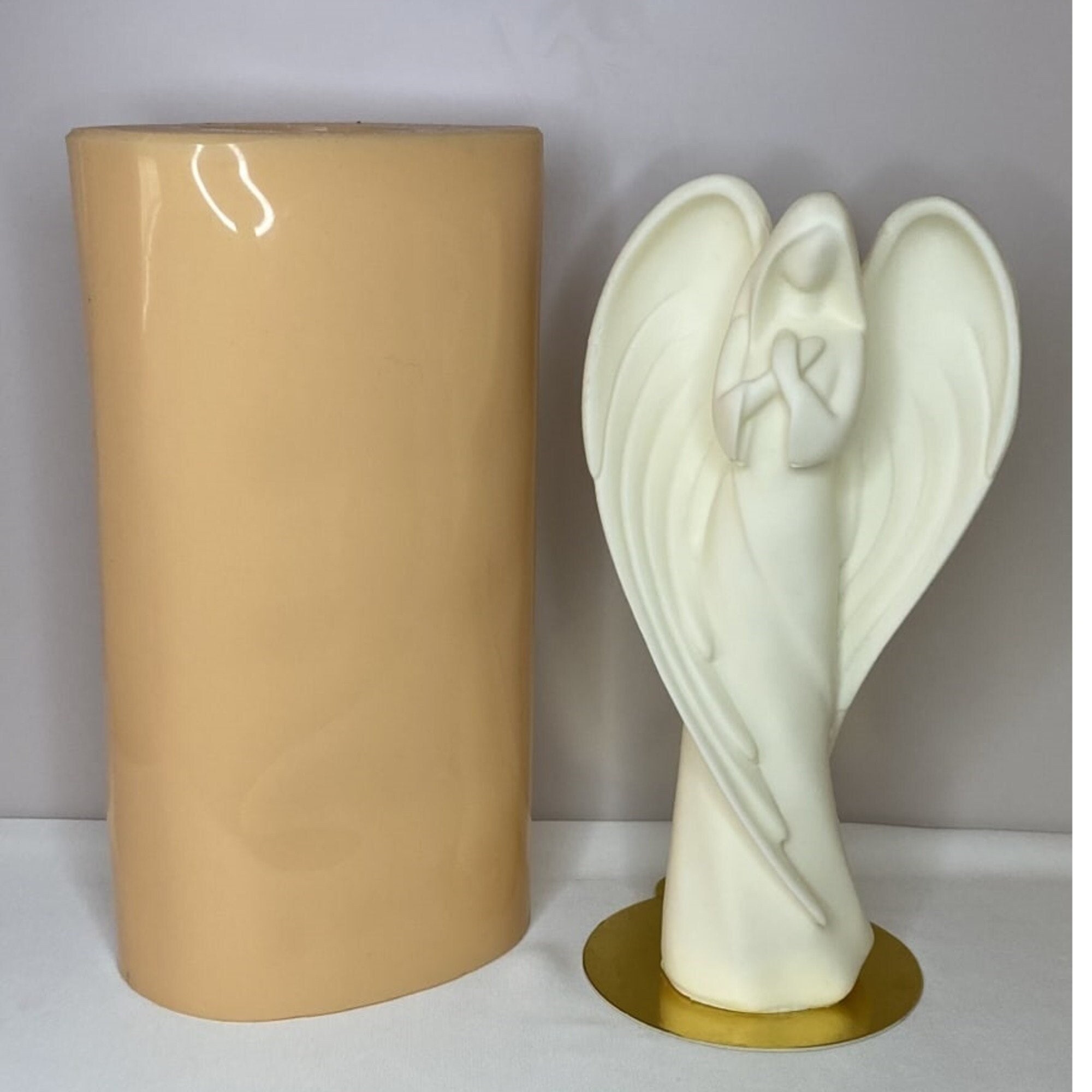 Angel With Wings. Big Angel With Wings. Silicone Mold for - Etsy