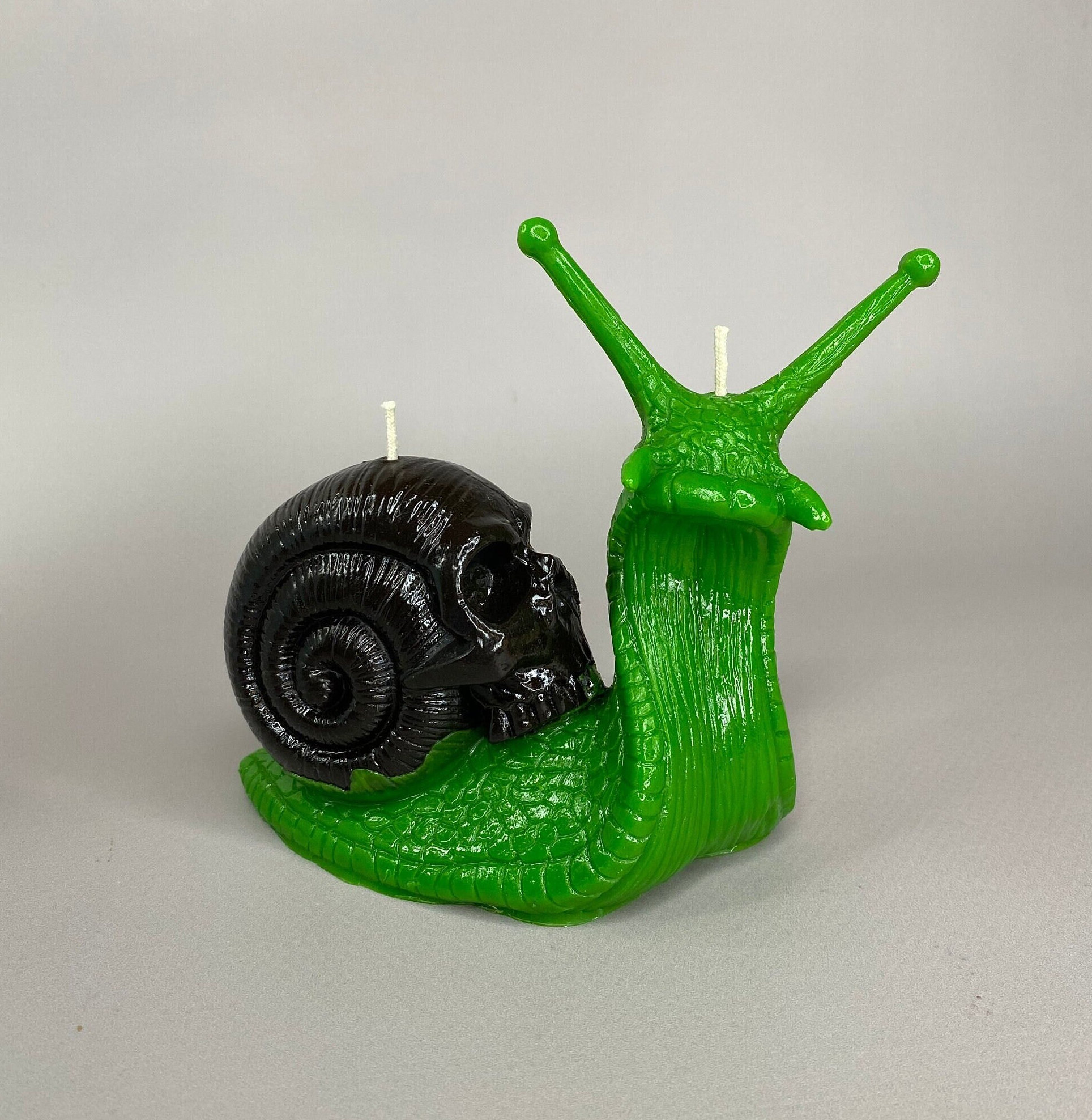 Snail With a Skull. Snail Mold 3d. Forms for Candles. Silicone Molds ...