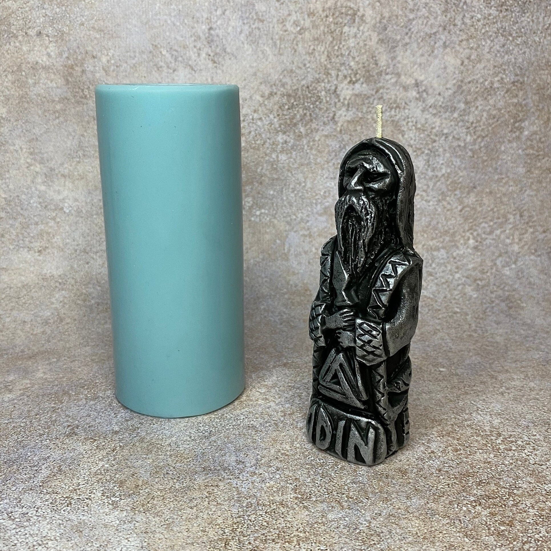 God Odin. Odin Mold 3d. Forms for Candles. Silicone Molds. Premium ...