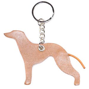 Whippet Greyhound Key Ring, Key Fob, Keychain, Bag Charm, Bag Tag ...