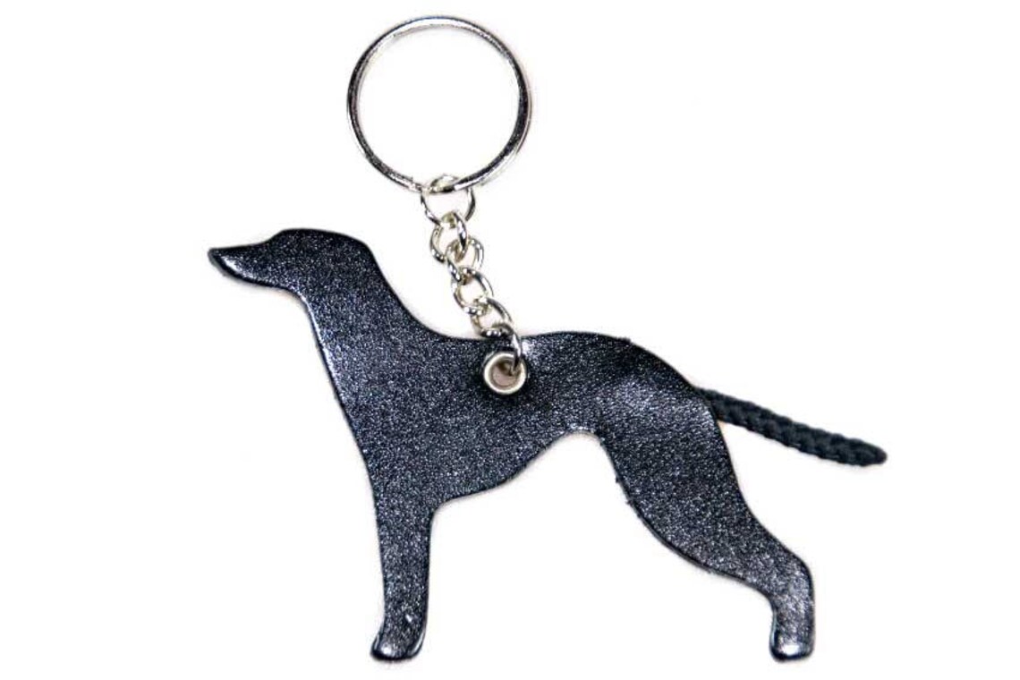 Whippet Greyhound Key Ring Key Fob Keychain Bag Charm Bag - Etsy