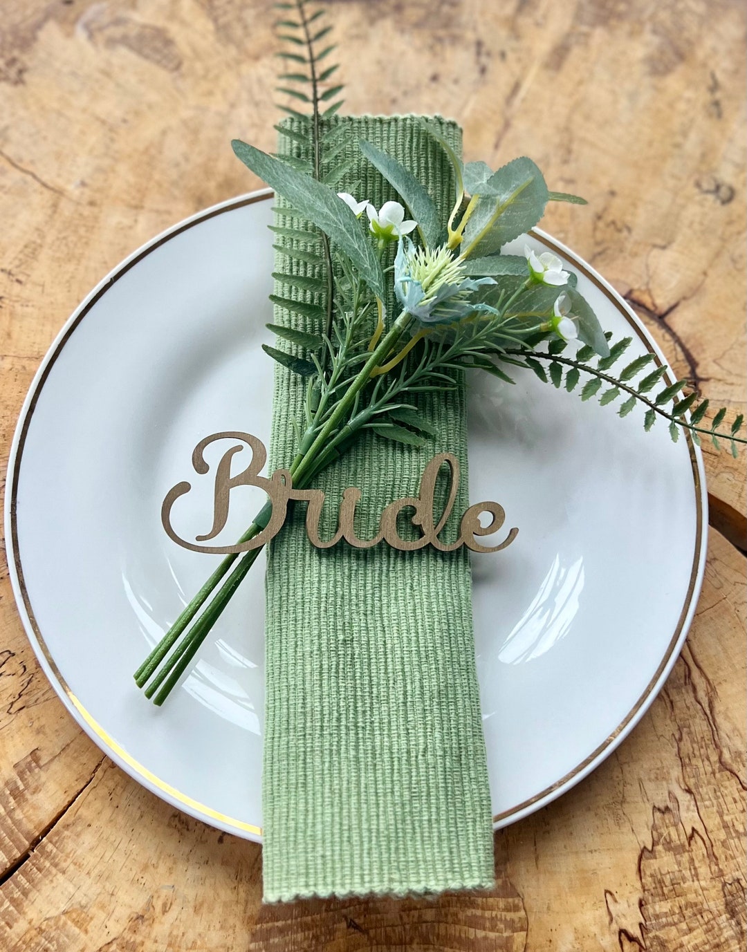 Name Place Tags, Personalized Name Tag, Wedding Place Tags, Dinner ...