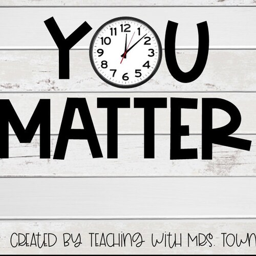 Bulletin Board Letters-you Matter-classroom Decor | Etsy
